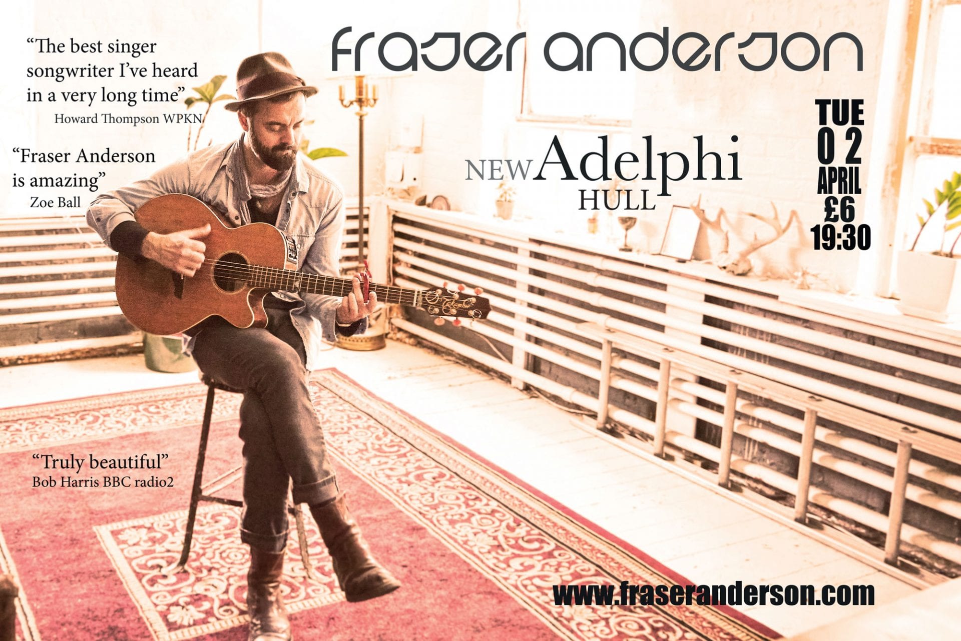 Fraser Anderson – The Adelphi Club in Hull