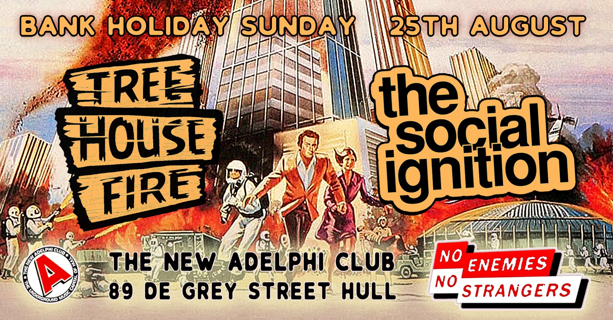 Tree House Fire / The Social Ignition / support – The Adelphi Club in Hull