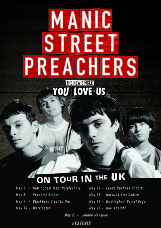 17 – Manic Street Preachers Poster Print – The Adelphi Club in Hull