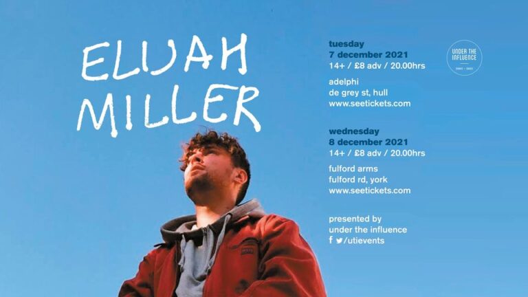 Elijah Miller + Brodie Milner + Imogen Hart – The Adelphi Club in Hull