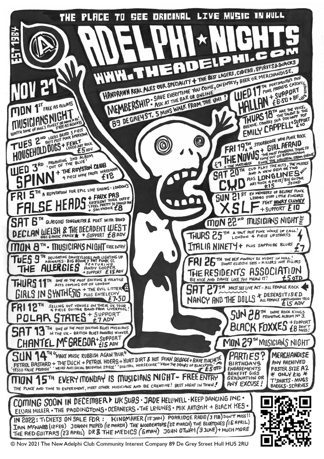 Back to the Old House – The Adelphi Club in Hull