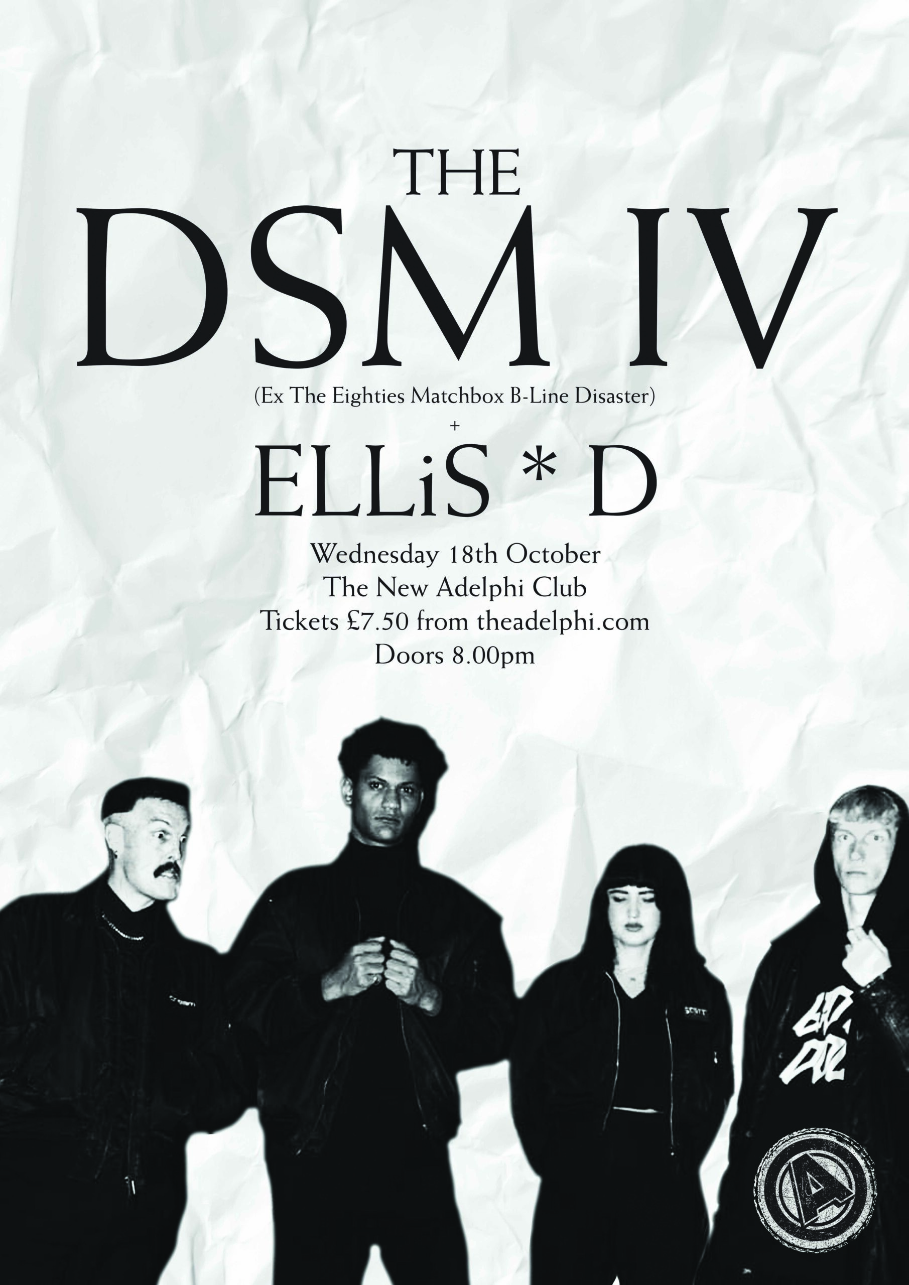 The DSM IV (ex The 80’s Matchbox B-Line Disaster) + ELLiS * D + Calboa ...