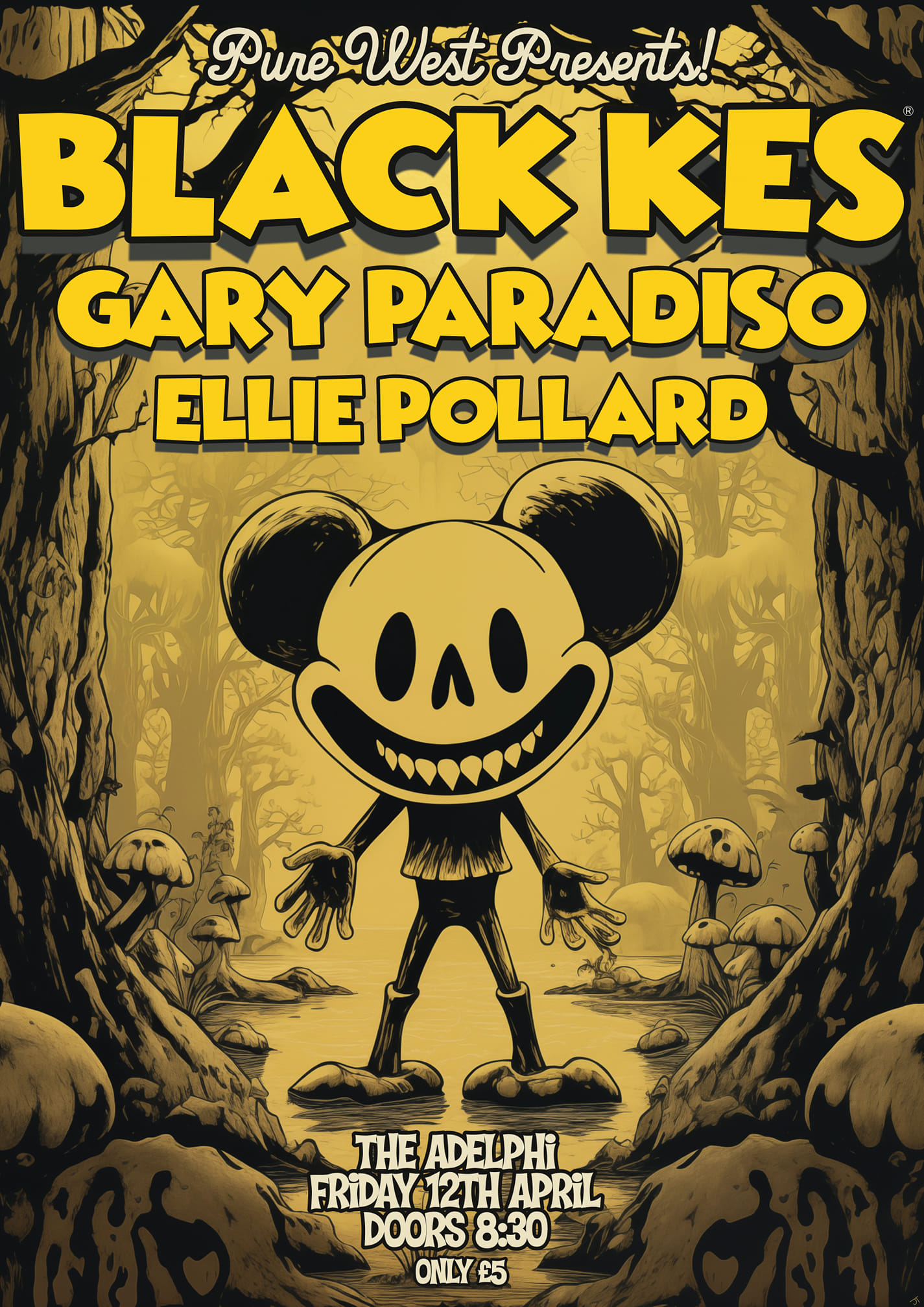 Black Kes + Gary Paradiso + Ellie Pollard – The Adelphi Club in Hull