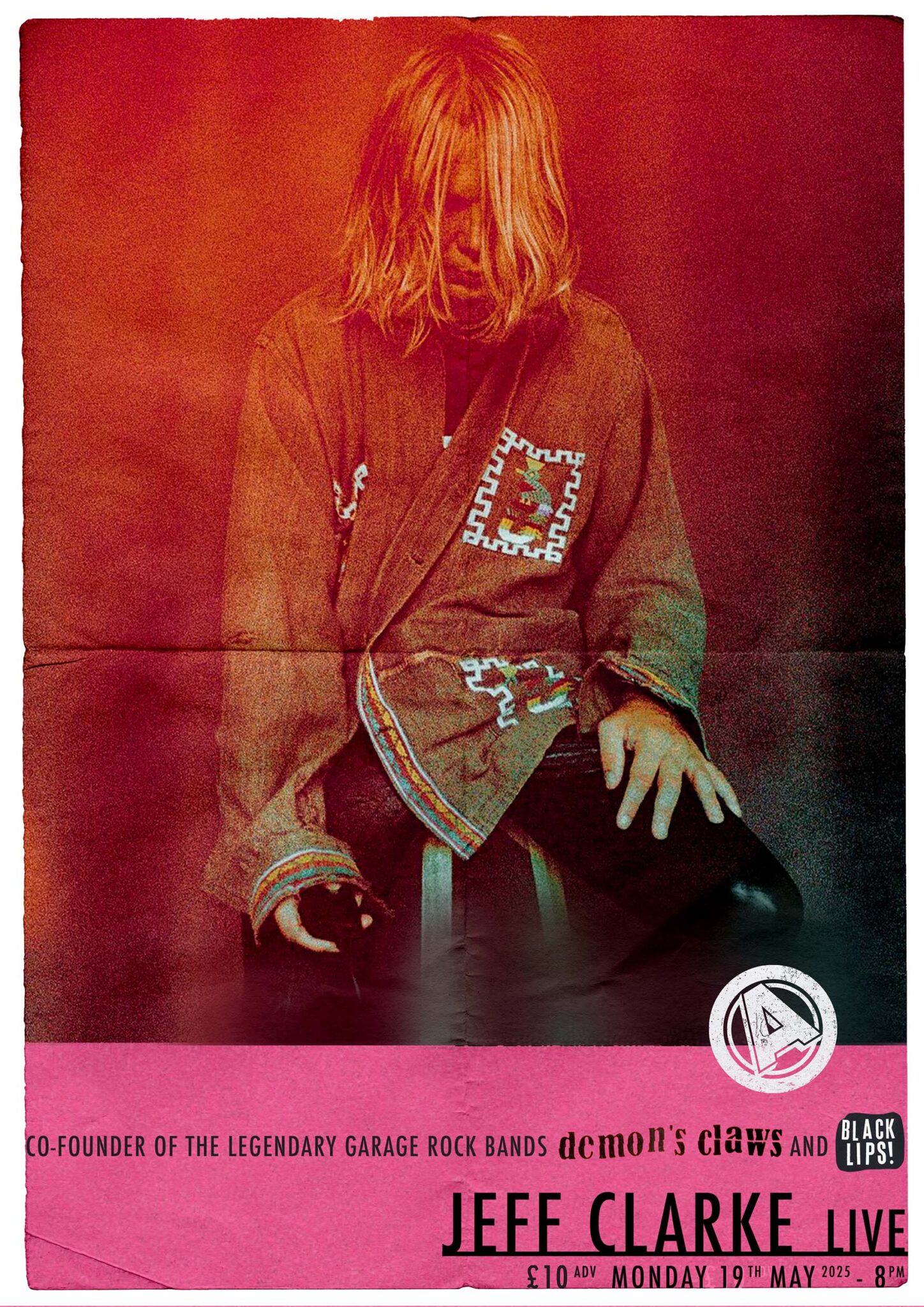 Jeff Clarke ( Black Lips/Demon’s Claws) + Silent Empire + Light’s Out ...