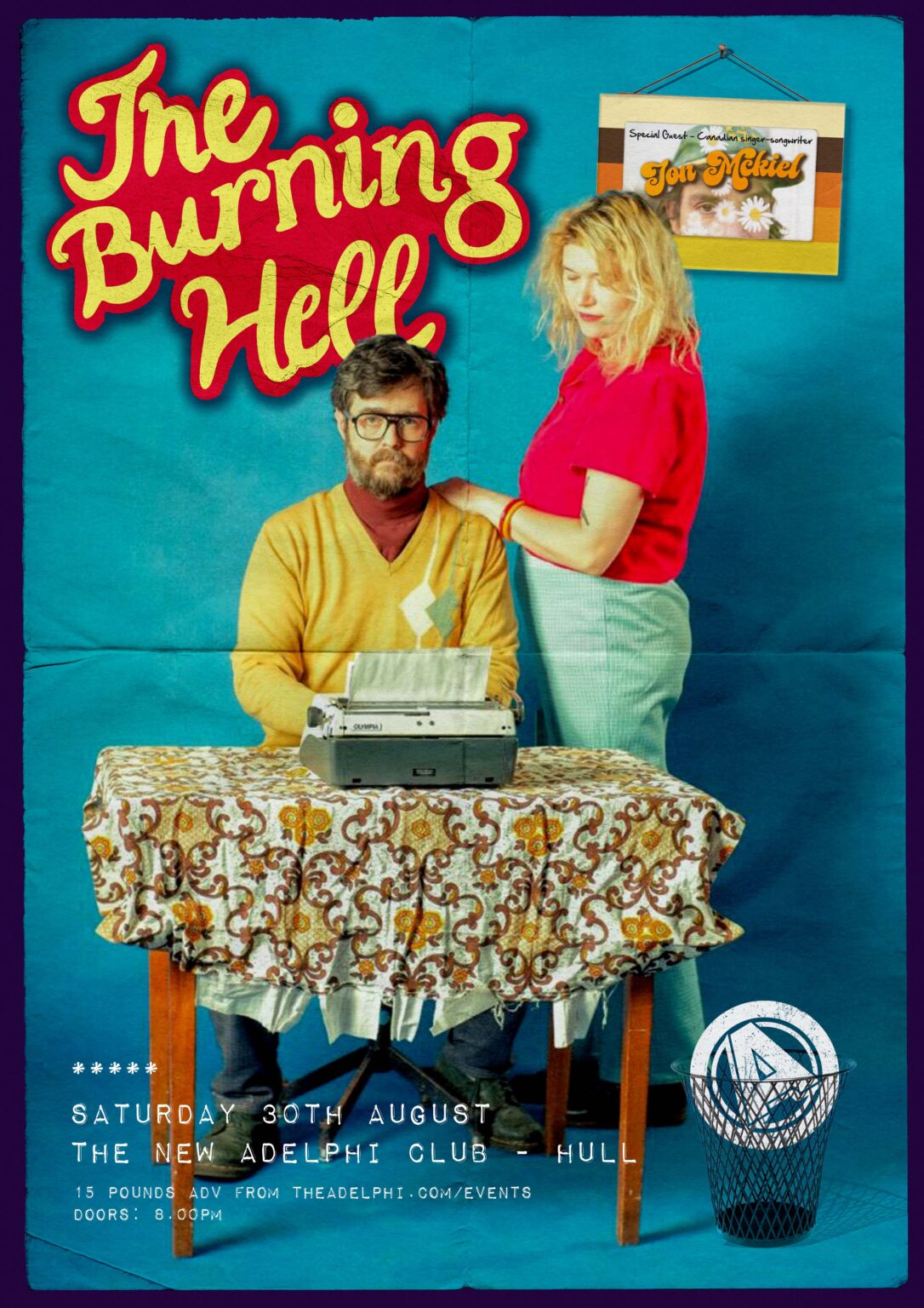 The Burning Hell + Jon McKiel – The Adelphi Club in Hull
