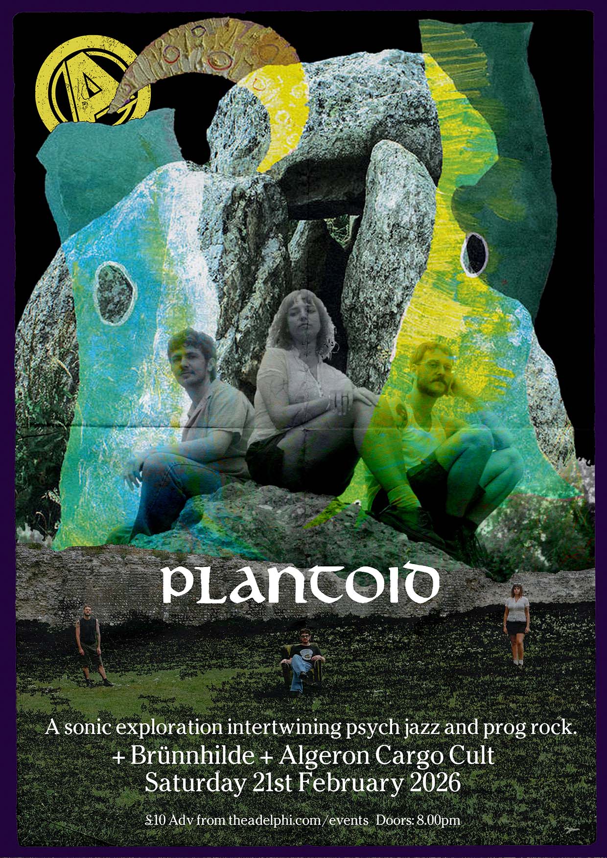 Plantoid + Brunnhilde + Algernon Cargo Cult – The Adelphi Club in Hull